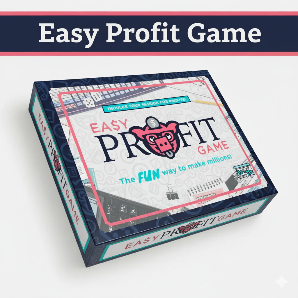 Easy Profit Game: The Business Finance Board Game – Easy Profit Game