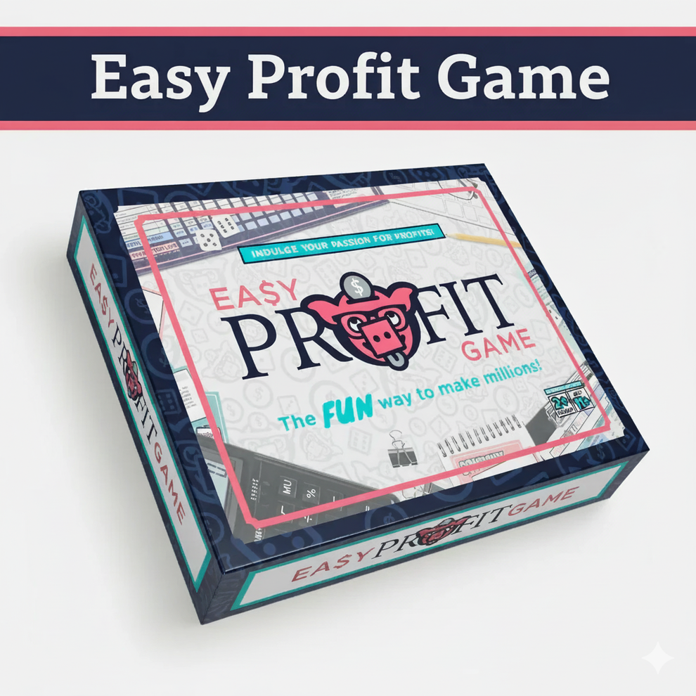 Easy Profit Game: The Business Finance Board Game – Easy Profit Game